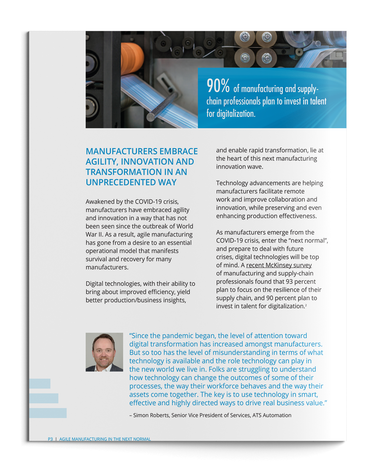 Agile Manufacturing in the Next Normal | ATS Global Service